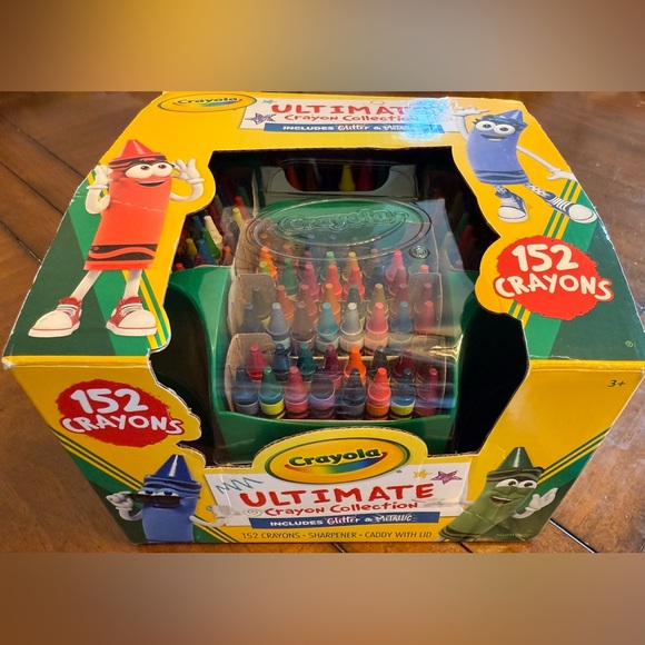 Crayola | Toys | Crayola Ultimate Crayon Collection Wgreen Caddy 52 ...